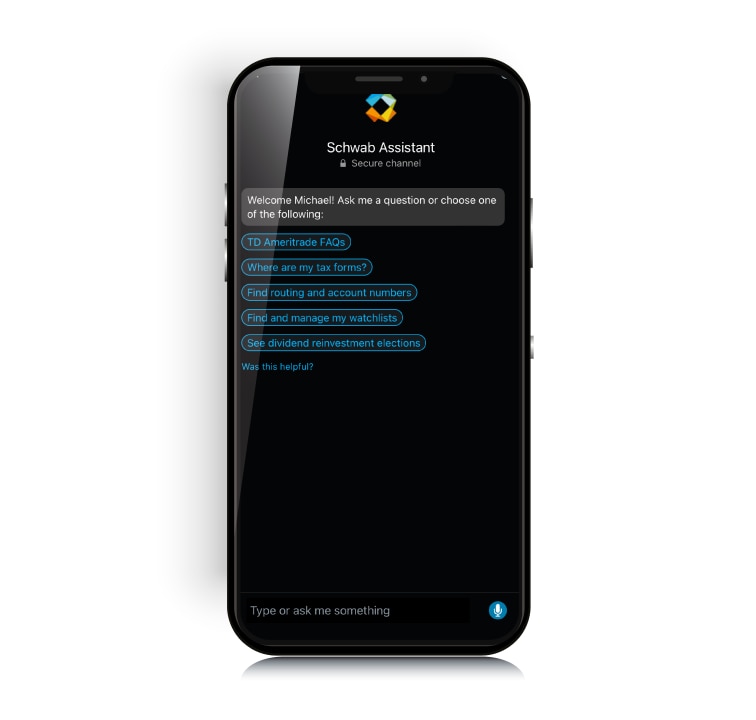 Schwab Mobile App | Charles Schwab